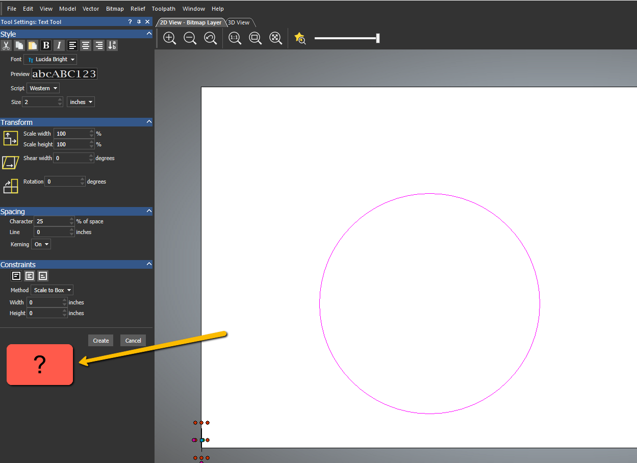 Make Text Follow Curve Carveco Help Centre